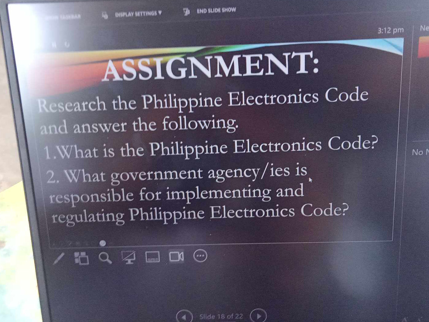 Research the Philippine Electronics Code and | StudyX