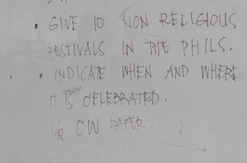 Give 10 non religious festivals in the