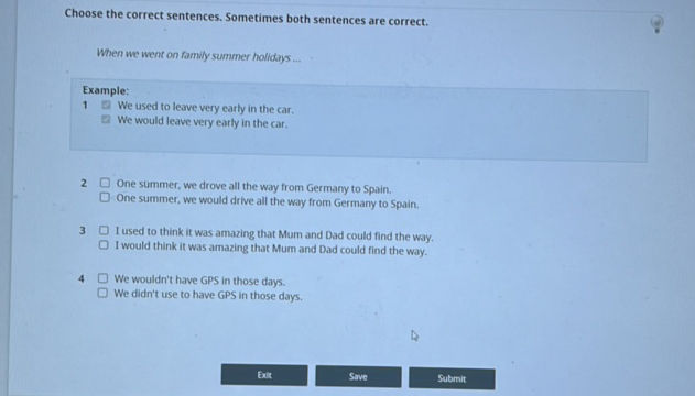 Choose the correct sentences Sometimes both | StudyX