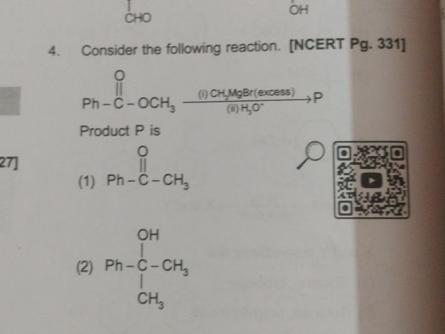 4. Consider the following reaction. [NCERT | StudyX