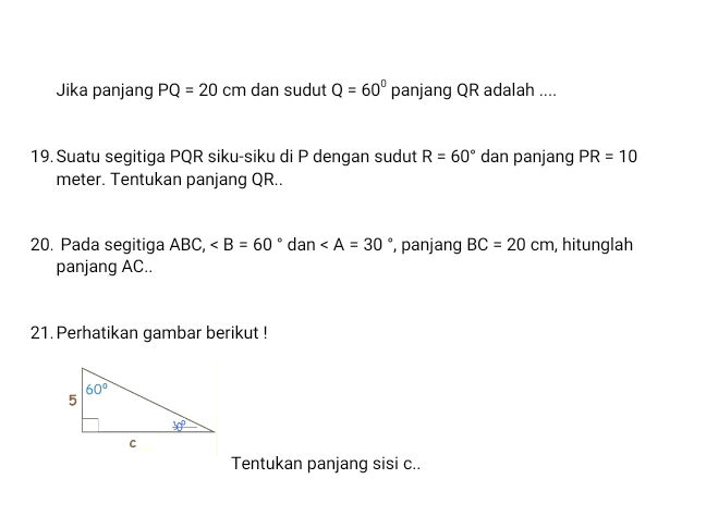 21 Perhatikan gambar berikut 60 5 Diagram | StudyX