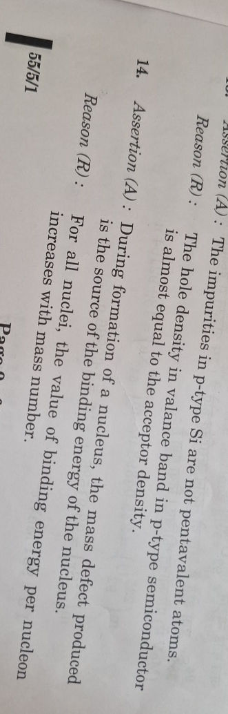 14. Assertion (A): During formation of a | StudyX