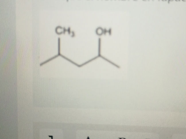 The image shows a chemical structure. The | StudyX