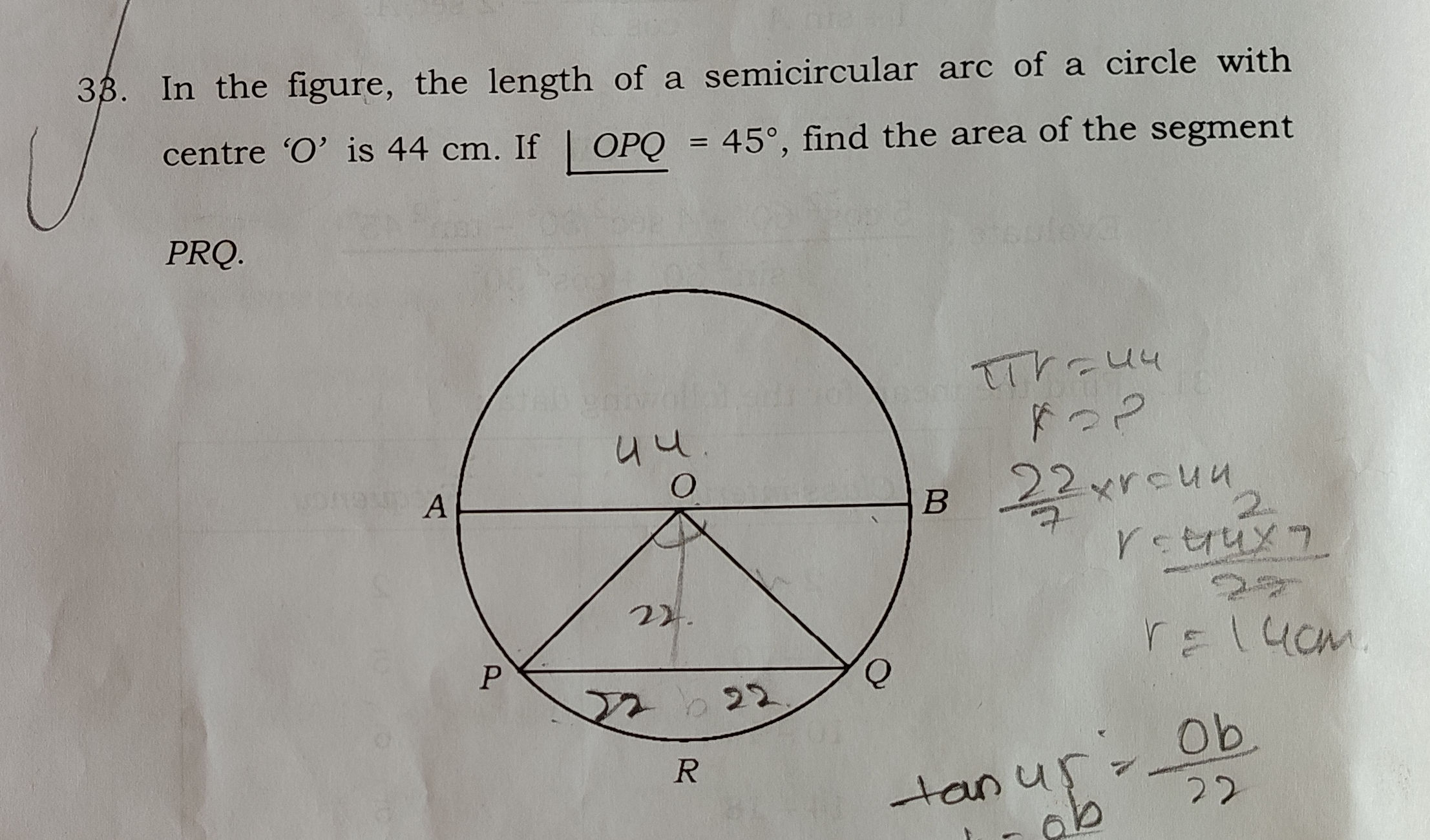 38. In the figure, the length of a | StudyX