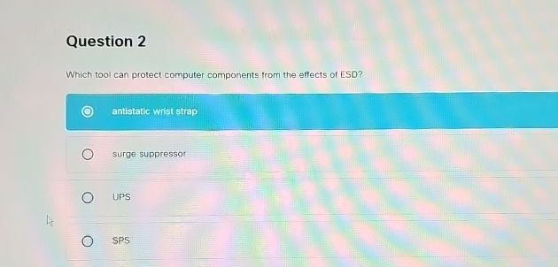 Question 2 Which tool can protect computer | StudyX