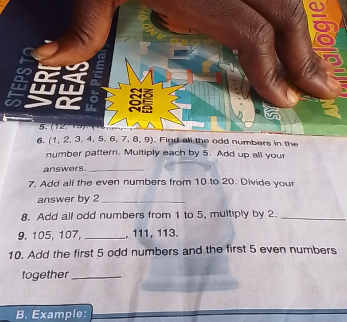 6. (1, 2, 3, 4, 5, 6, 7, 8, 9). Find all the | StudyX