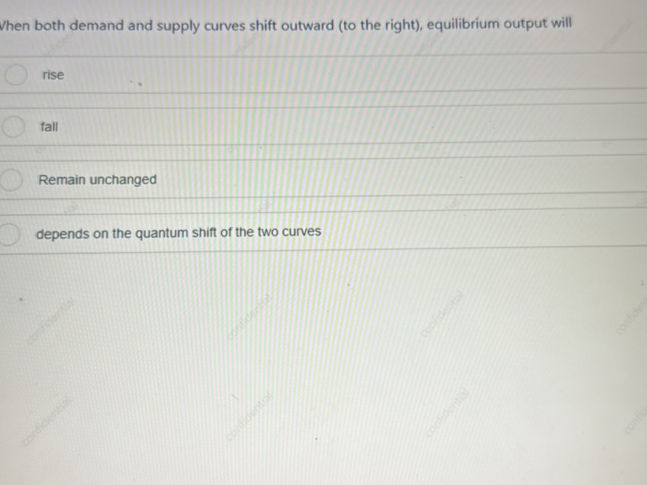 When both demand and supply curves shift | StudyX