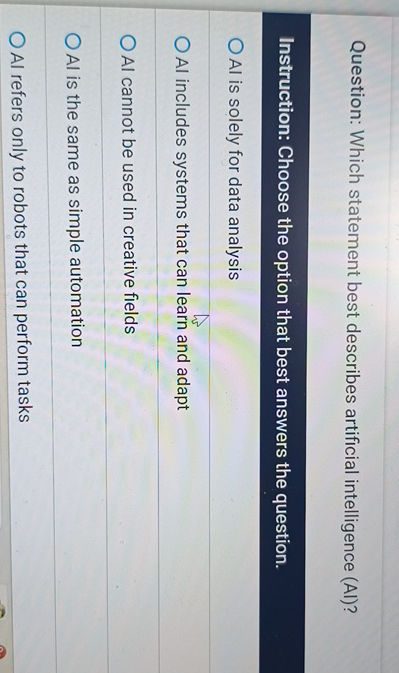 Question: Which statement best describes | StudyX