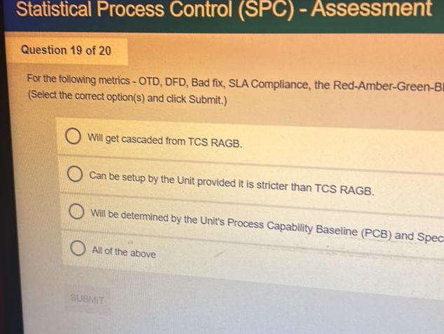 Statistical Process Control (SPC) - | StudyX