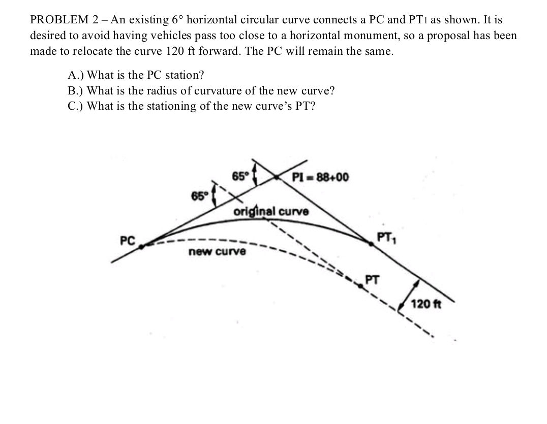PROBLEM 2 - An existing 6 horizontal | StudyX