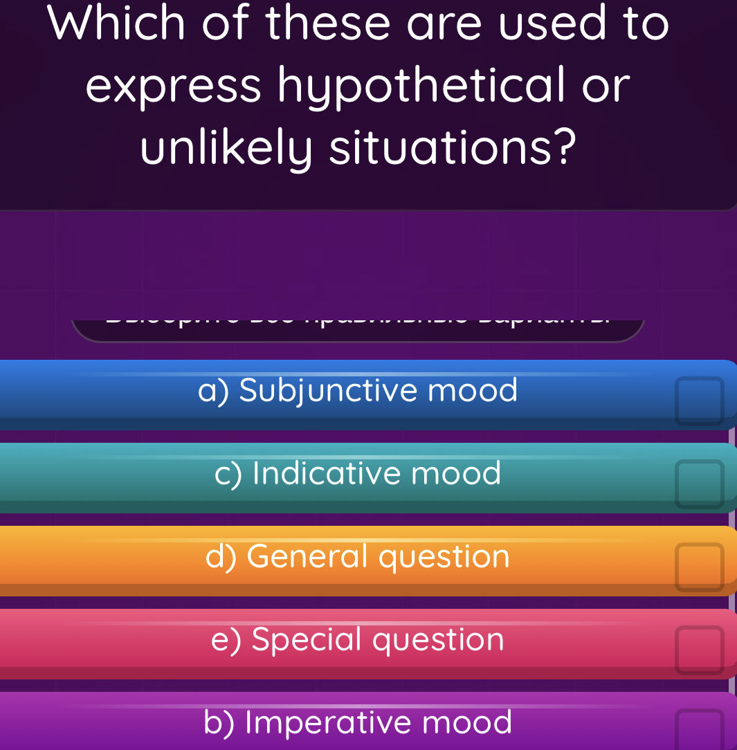 Which of these are used to express | StudyX