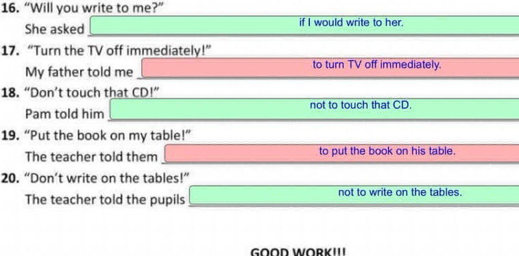 16. "Will you write to me?" She asked if I | StudyX