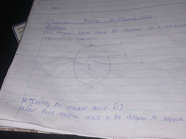 1. Identify the structure above. 2. Give | StudyX