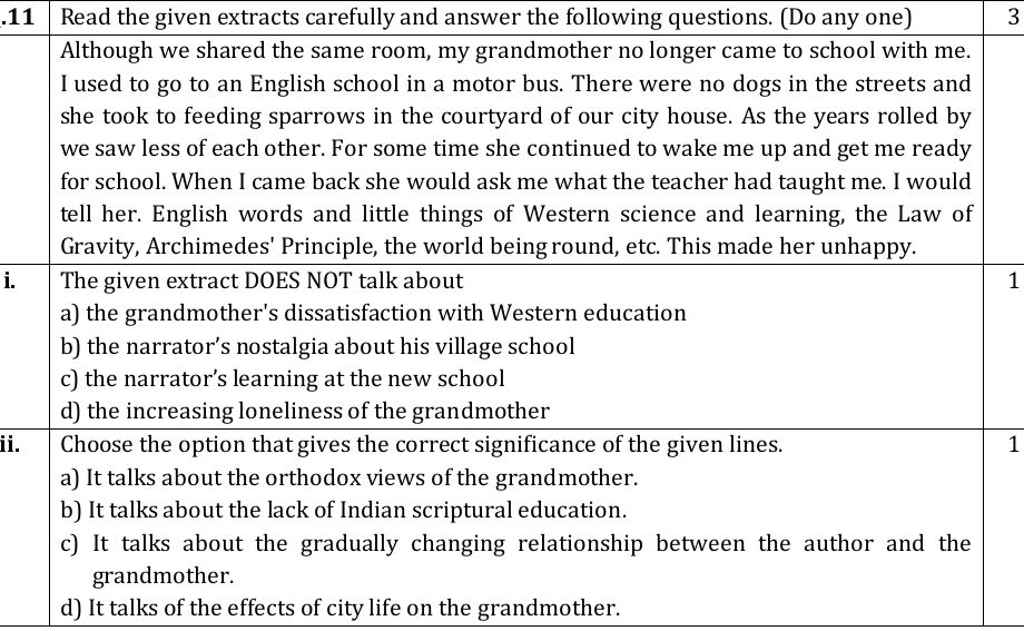 Read the given extracts carefully and answer | StudyX