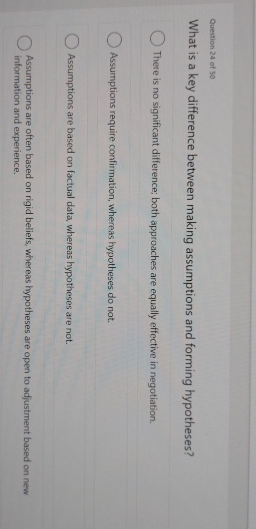 What is a key difference between making | StudyX