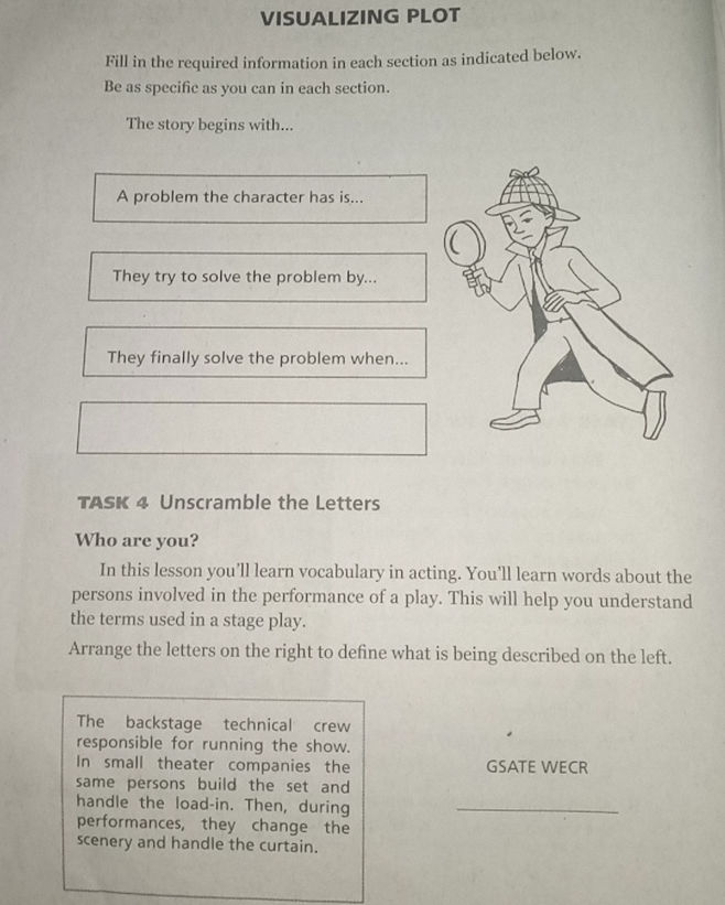 VISUALIZING PLOT Fill in the required | StudyX