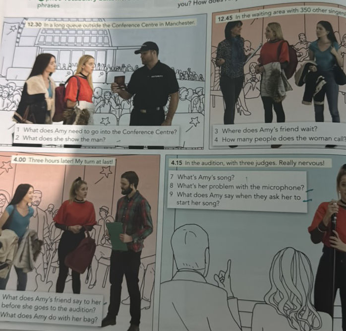 12.30 In a long queue outside the Conference | StudyX