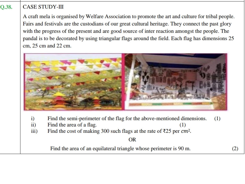A craft mela is organised by Welfare