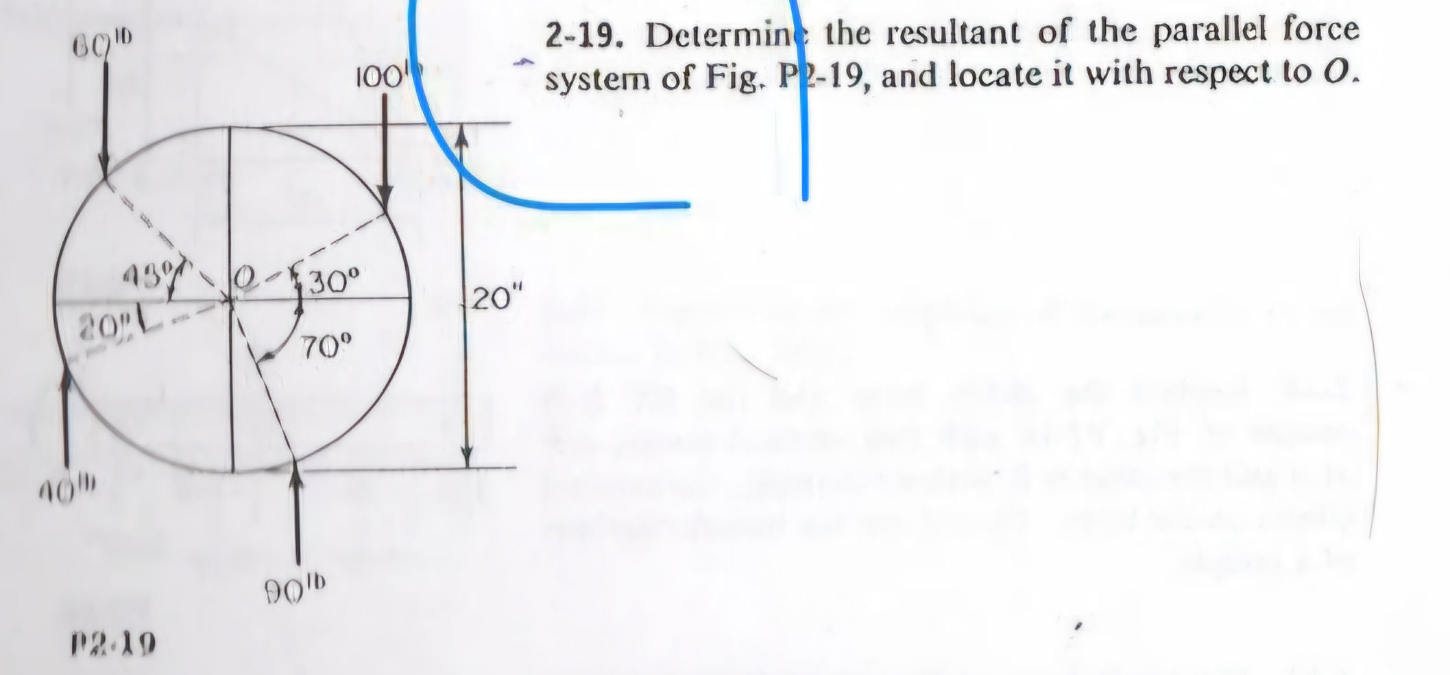 2-19 Determine the resultant of the parallel | StudyX