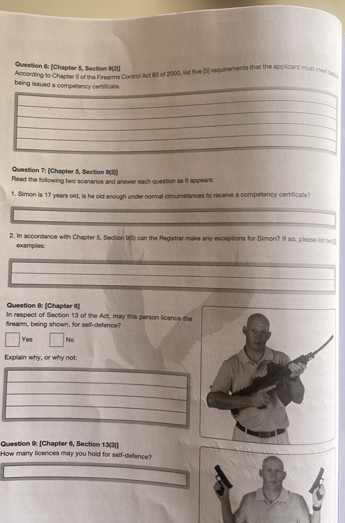 Question 6: [Chapter 5, Section 9(2)] | StudyX