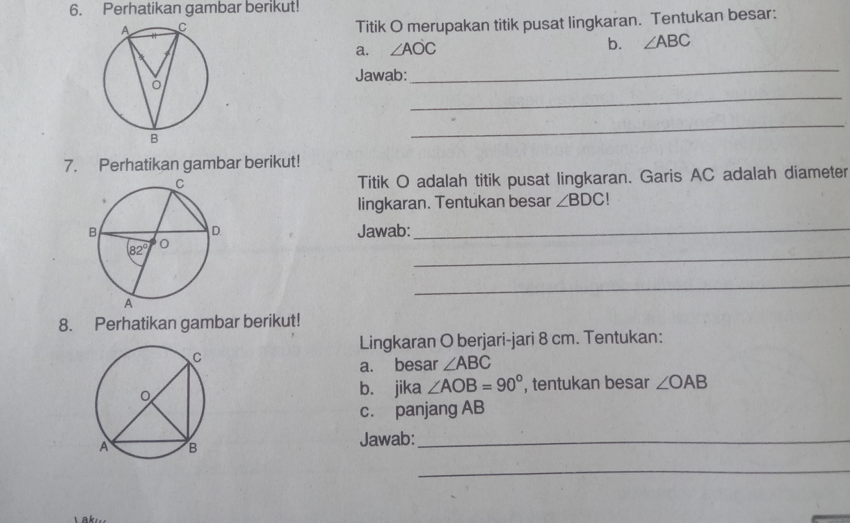 6 Perhatikan gambar berikut Diagram showing | StudyX