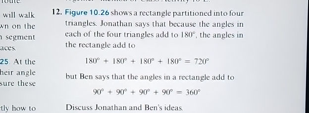 Figure 1026 shows a rectangle partitioned | StudyX