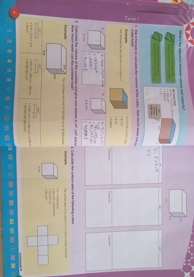 1 Use a formula to calculate the volumes of | StudyX