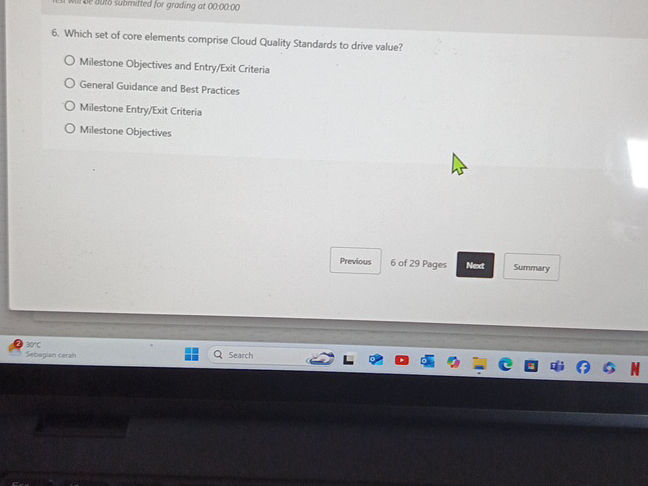 6. Which set of core elements comprise Cloud | StudyX