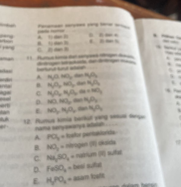11 Rumus kimia dari senyawa nitrogen | StudyX