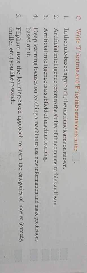 1 In the rule-based approach the machine | StudyX