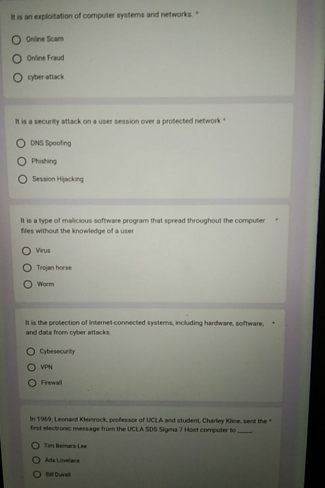 It is an exploitation of computer systems | StudyX