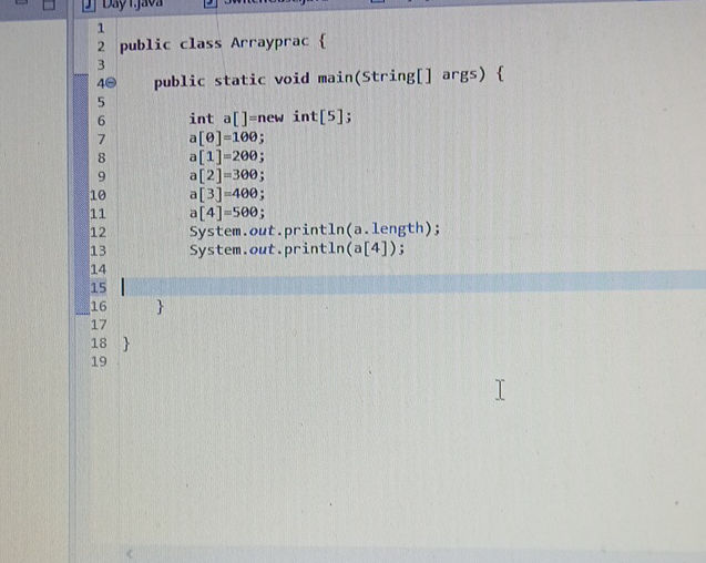 java public class Arrayprac public static | StudyX