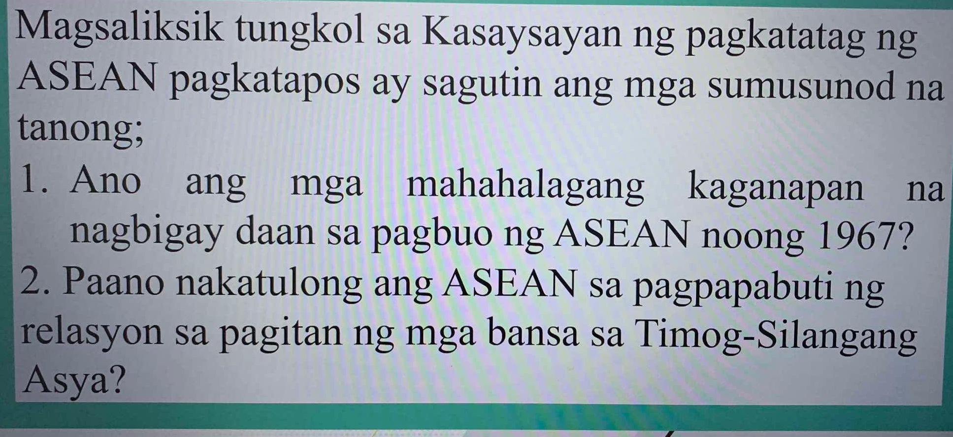 Magsaliksik tungkol sa Kasaysayan ng | StudyX