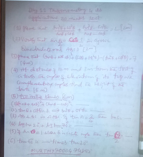 (1) Prove that sin +cos sin -cos + sin -cos | StudyX