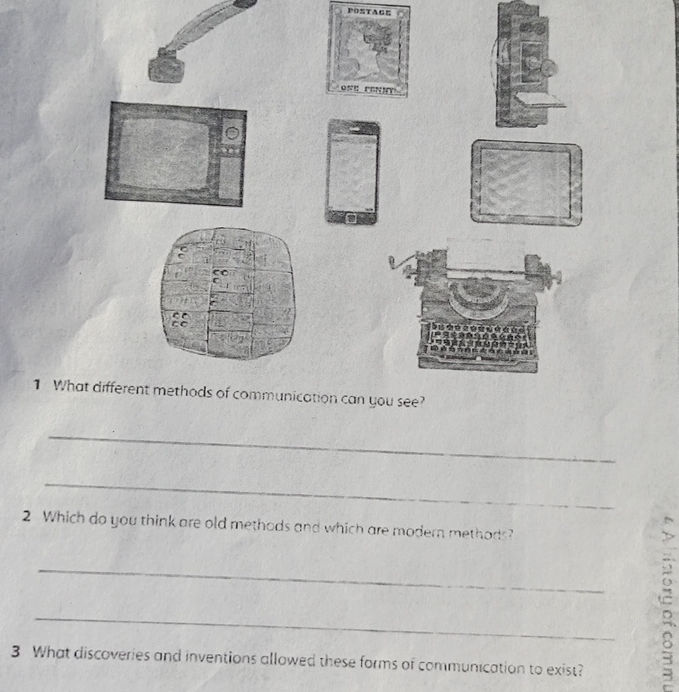 1 What different methods of communication | StudyX