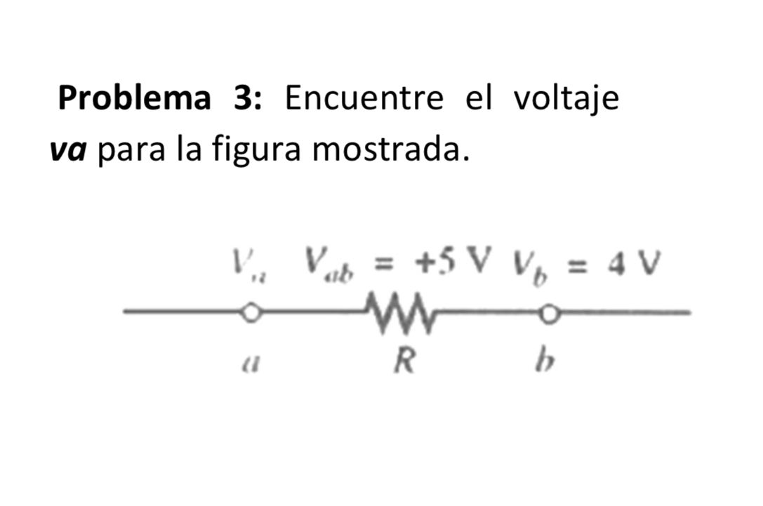 Problema 3 Encuentre el voltaje va para la | StudyX