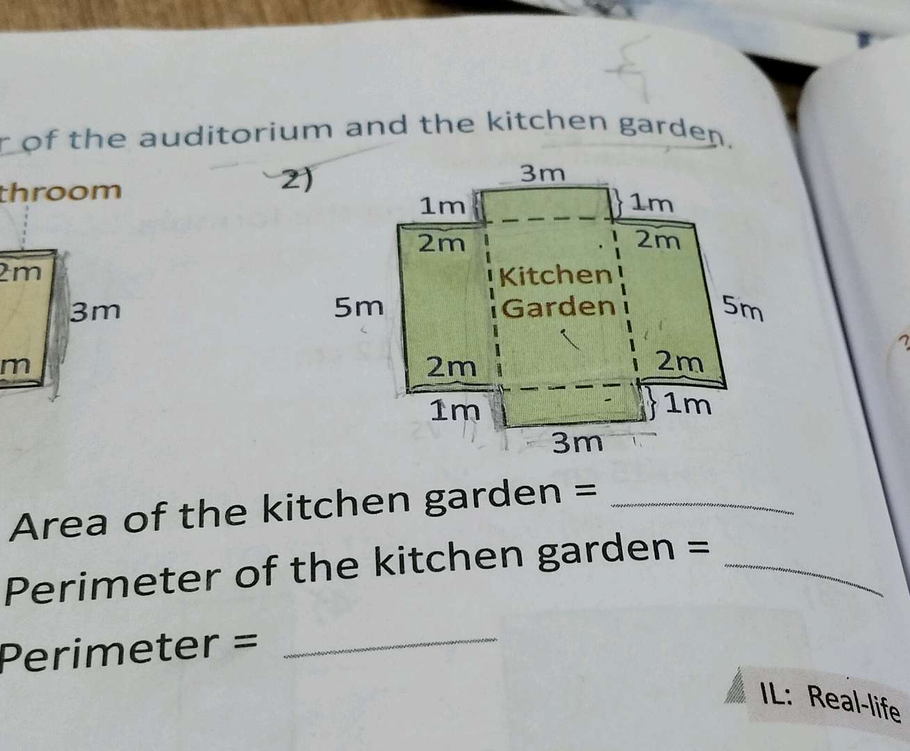 2) illustration of a kitchen garden with | StudyX