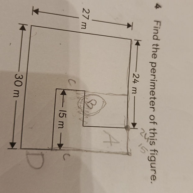 Find the perimeter of this figure. ![Image | StudyX