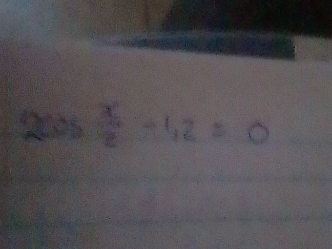 Solving Quadratic Equation 2x^2 + 5x + 12 = 0