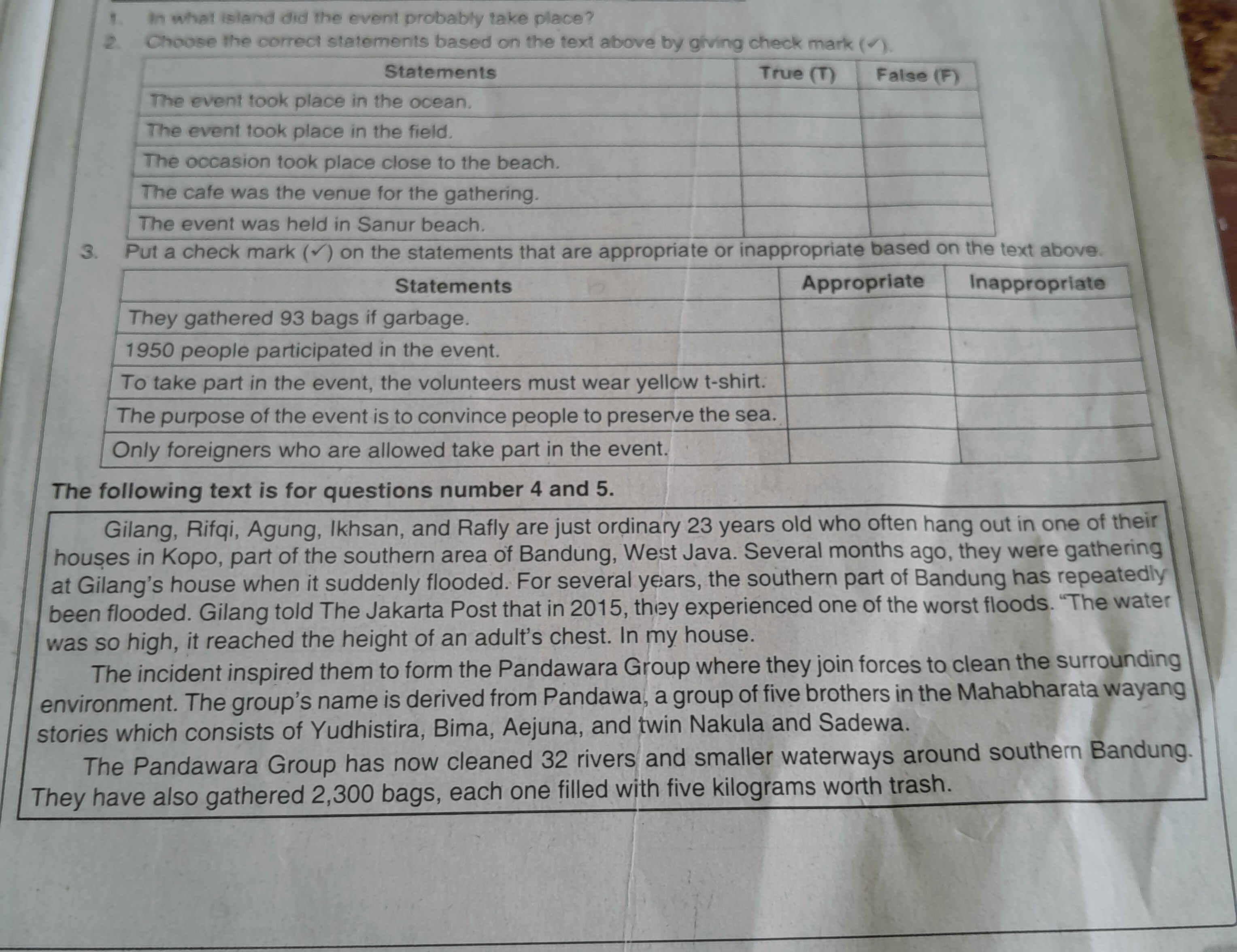 2 Choose the correct statements based on the | StudyX