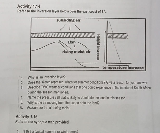 Activity 114 Refer to the inversion layer | StudyX