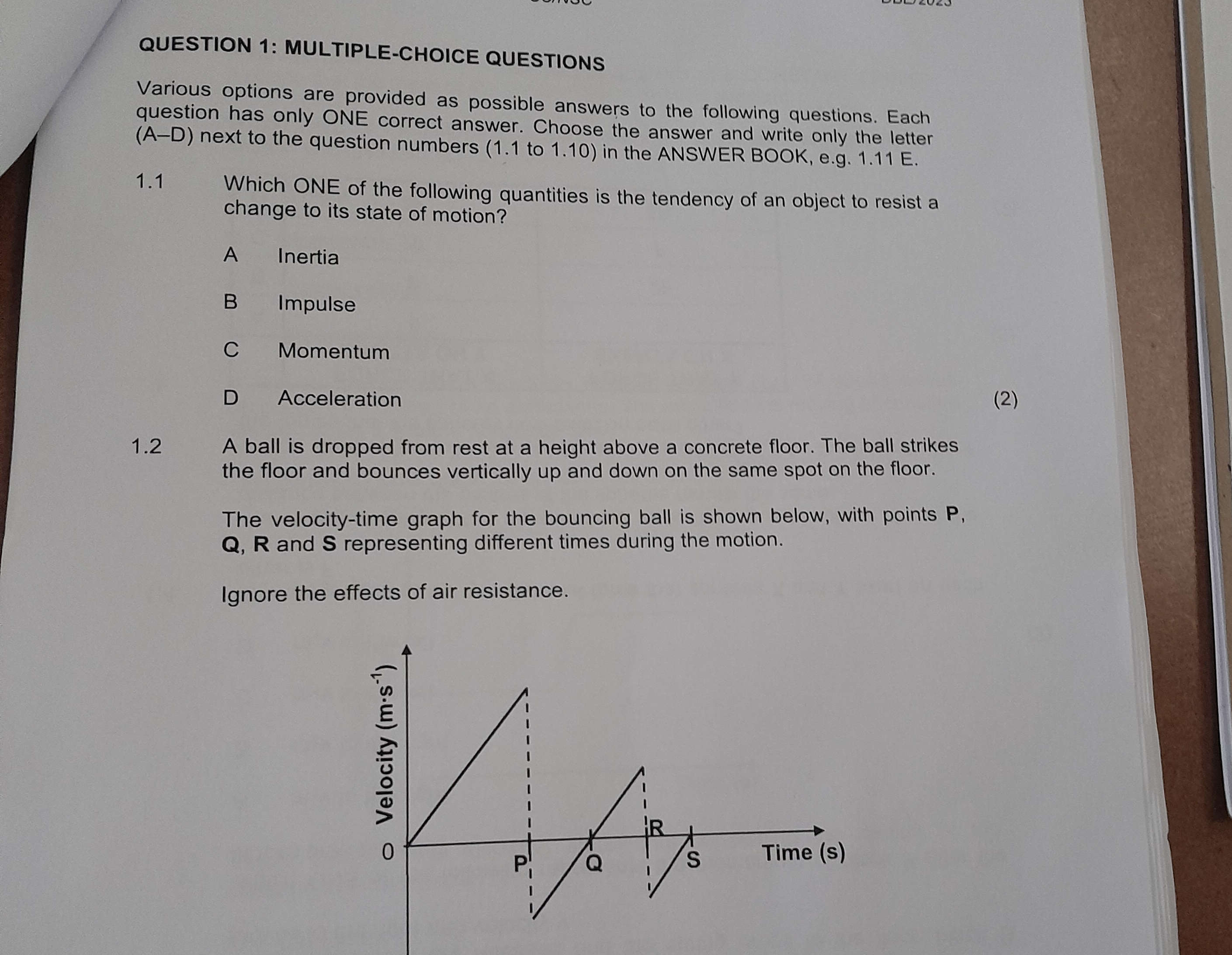11 Which ONE of the following quantities is | StudyX