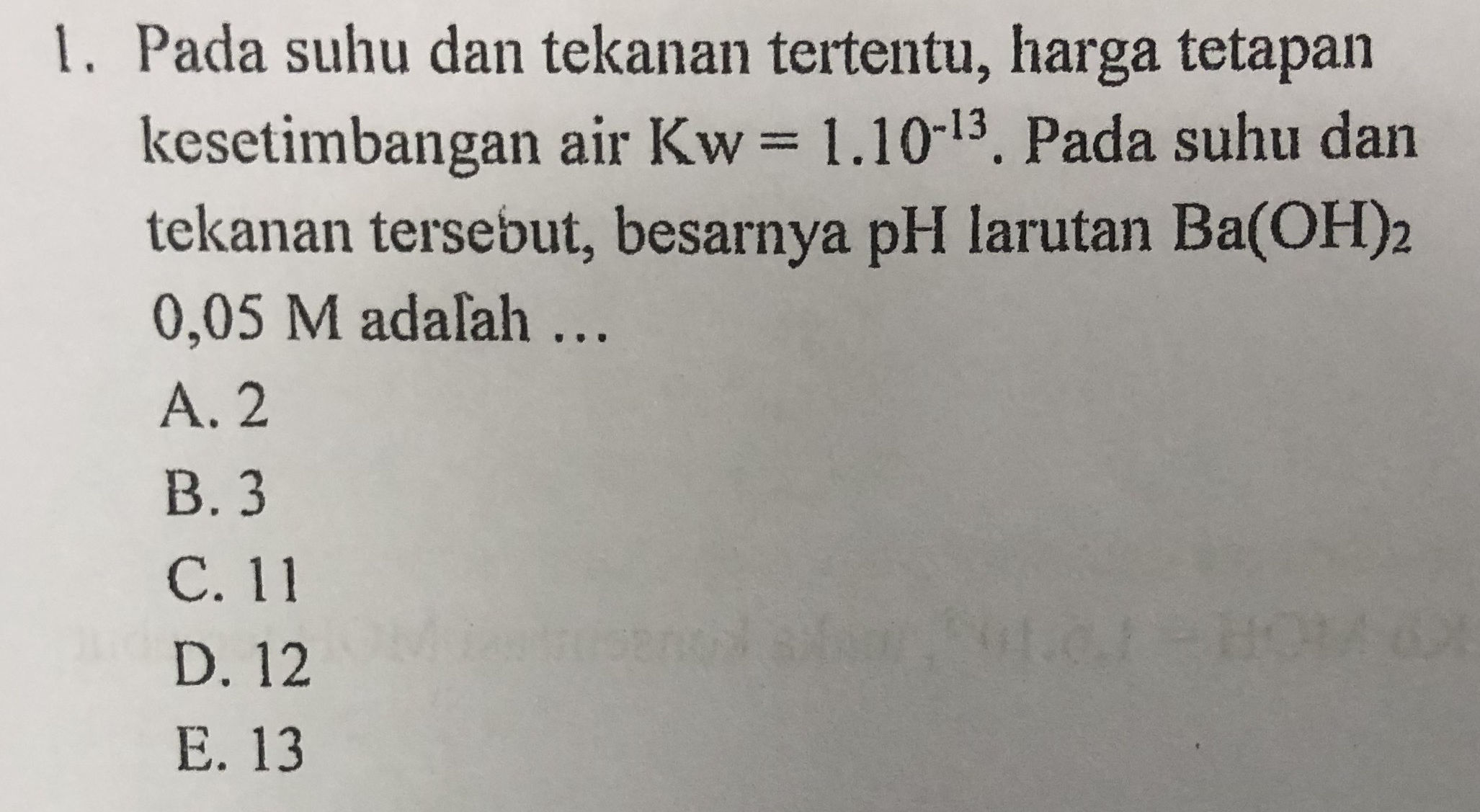 1 Pada suhu dan tekanan tertentu harga | StudyX