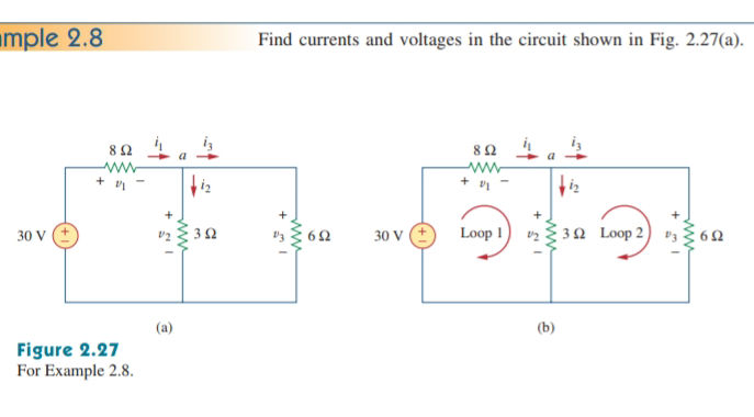 Find currents and voltages in the circuit | StudyX