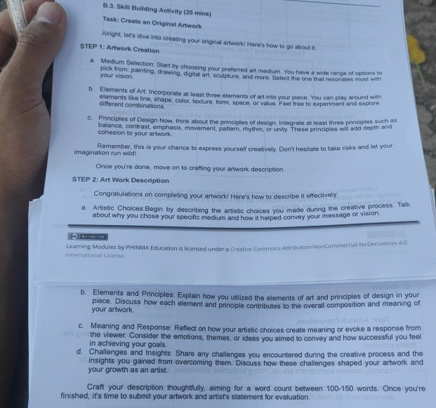 83 Skill Building Activity (25 mins) Task | StudyX