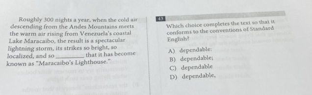 Roughly 300 nights a year when the cold air | StudyX