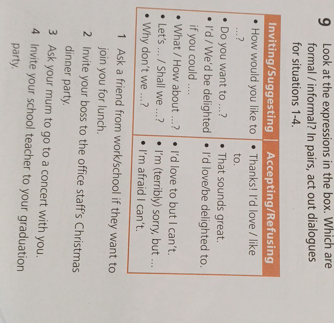 9 Look at the expressions in the box Which | StudyX