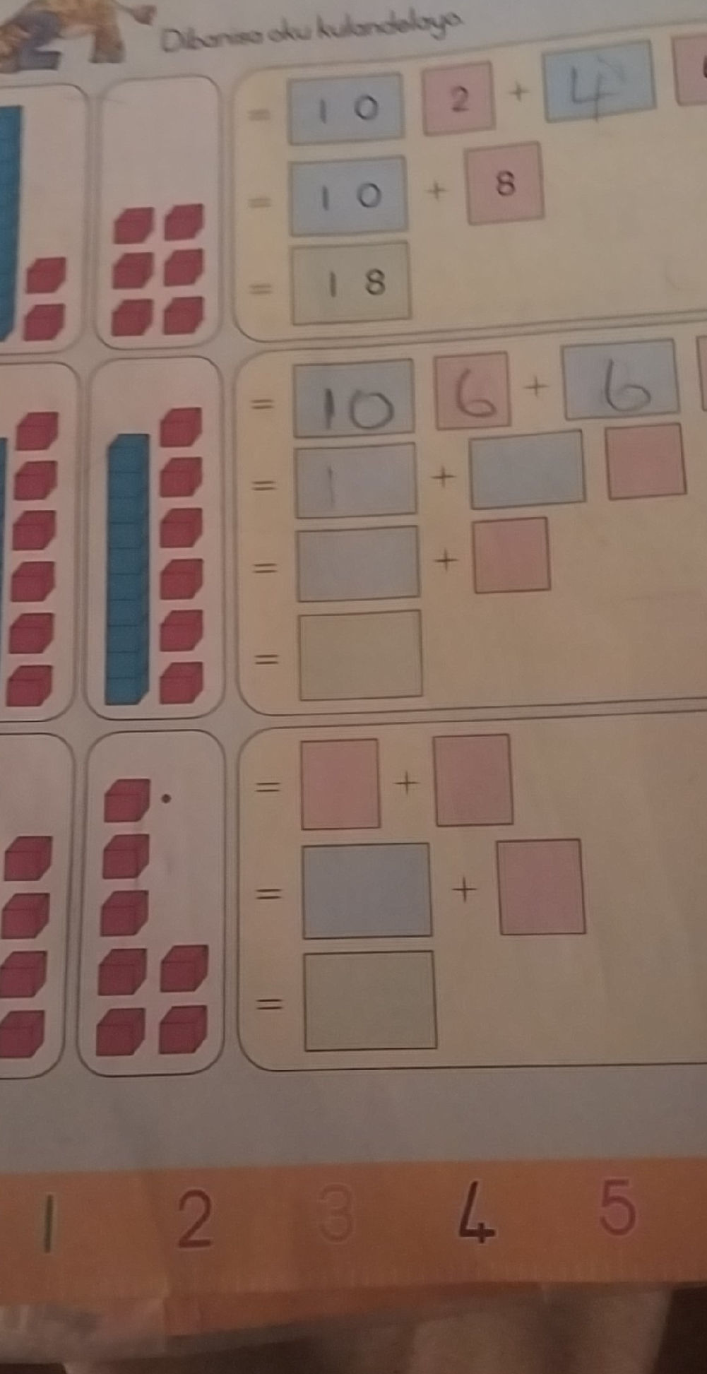 Dibanisa oku kulandelayo 10 + 2 = 4 10 + 8