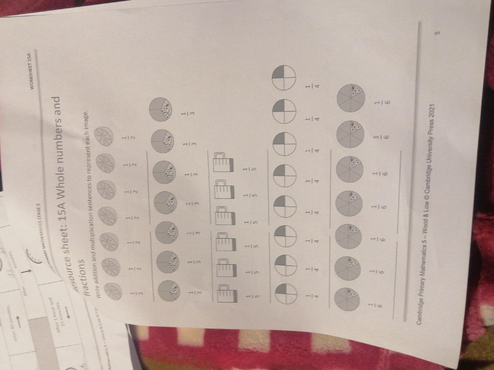 Resource sheet: 15A Whole numbers and