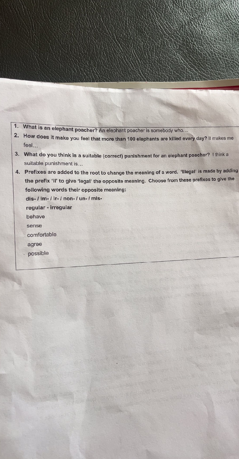 What is an elephant poacher? An elephant